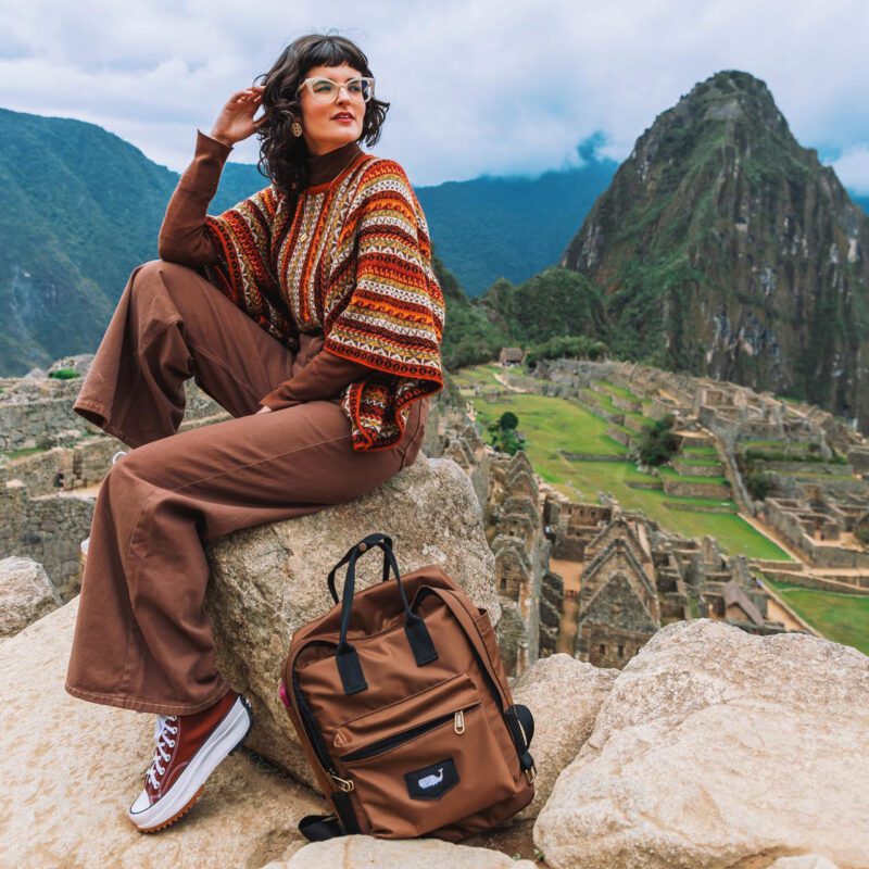 Mochila Clássica Marrom Terra – Atero Brasil