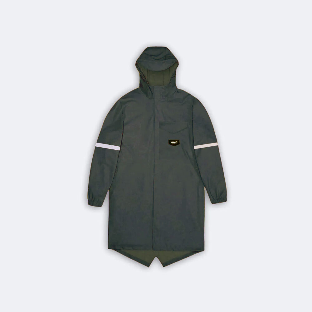 Parka Impermeável Verde Musgo – Atero Brasil